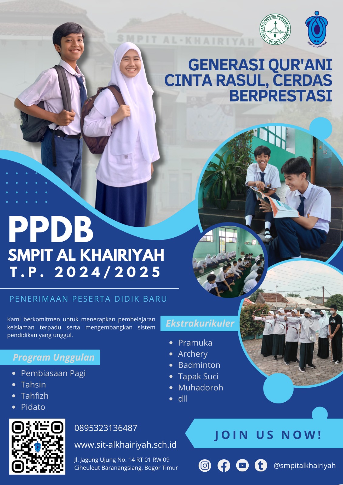 Informasi PPDB 2024-2025 | Sekolah Islam Terpadu Al-Khairiyah
